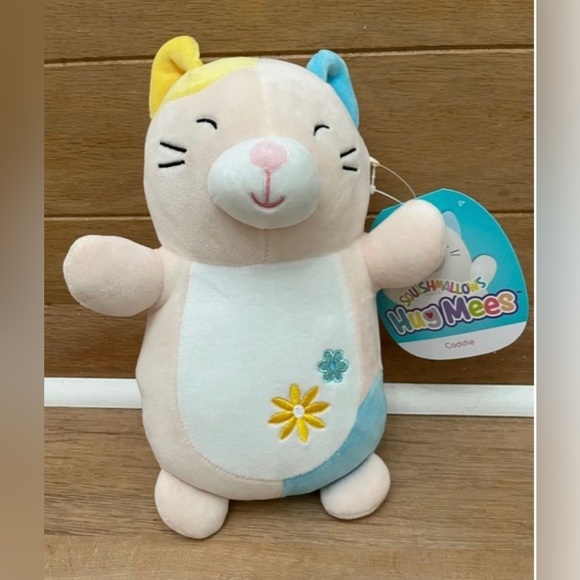 Squishmallows | Toys | Caddie The Cat Kellytoy Squishmallow Hug Mee ...